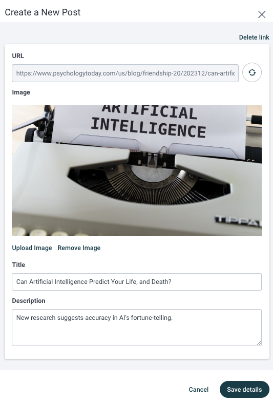 Editing a Post – Help Center